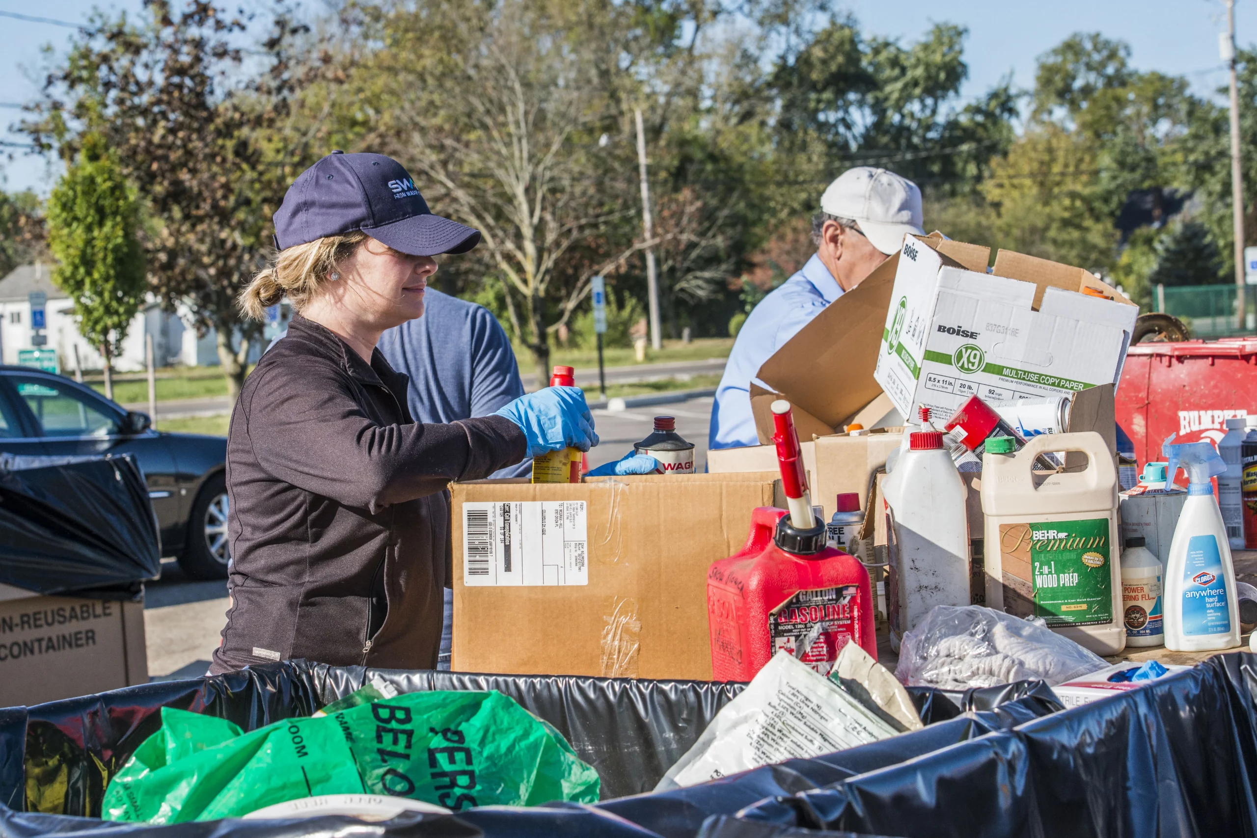 Donating, recycling, proper waste disposal reduces environmental impact ...