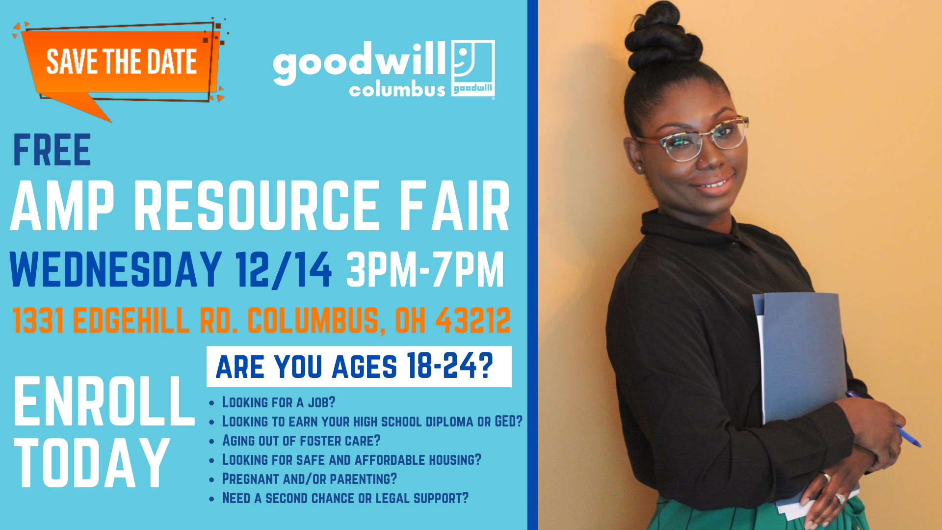 Free AMP Resource Fair Hosted By Goodwill Columbus - Goodwill Columbus